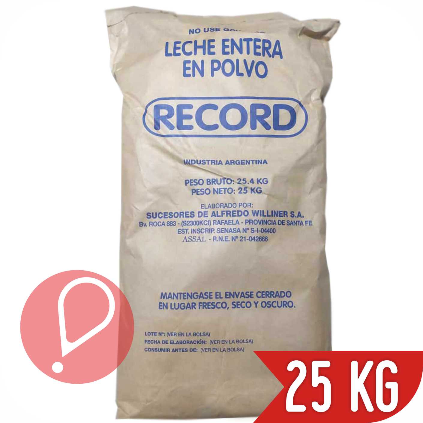 Leche Entera El Polvo Saco 25 Kg Tiendahabana