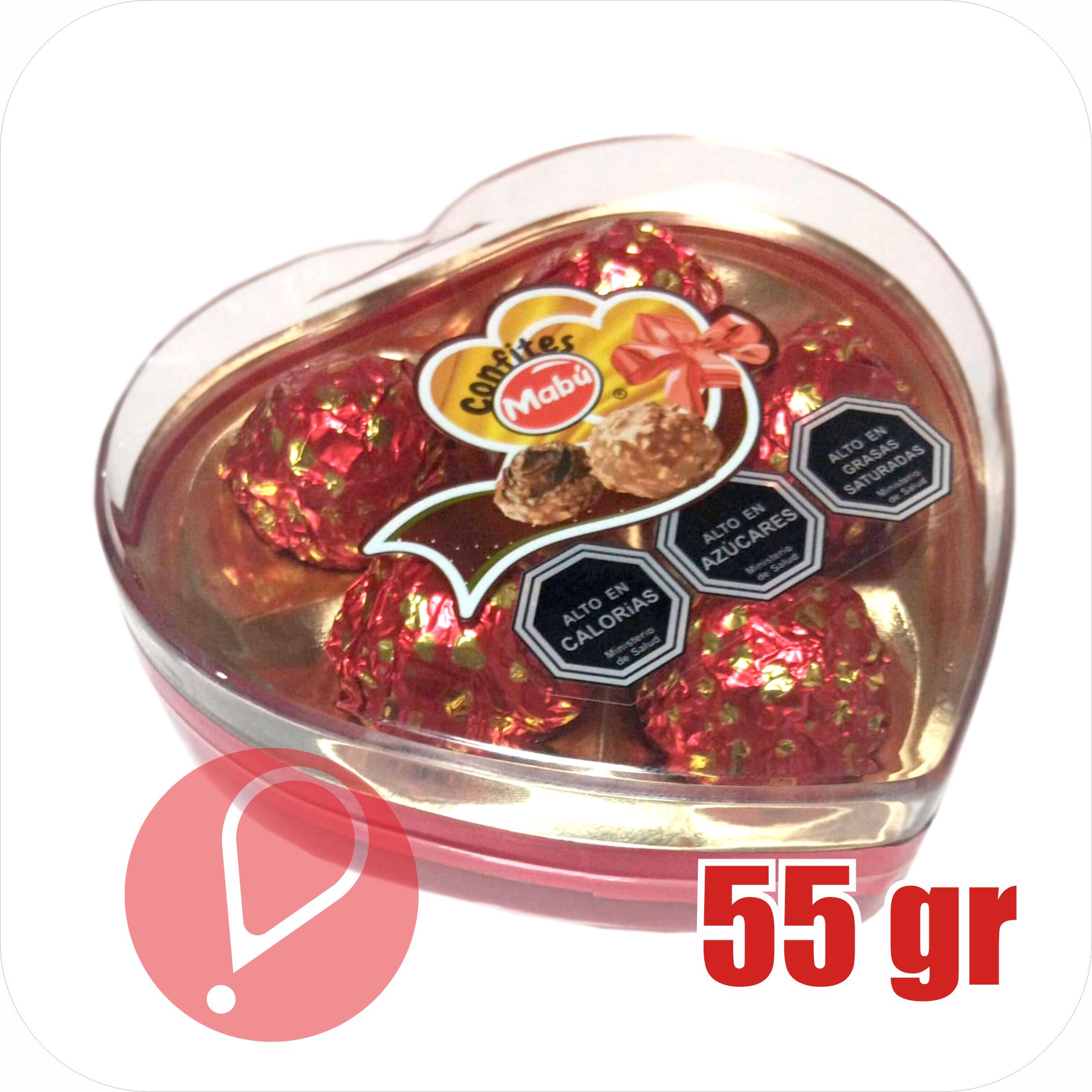 BOMBONES ROJOS 55A GR TIENDA HABANA ENVIOS A CUBA – TiendaHabana.com